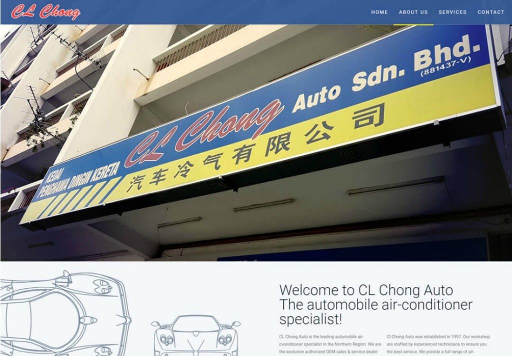 CL Chong Auto - Designed by Jumix