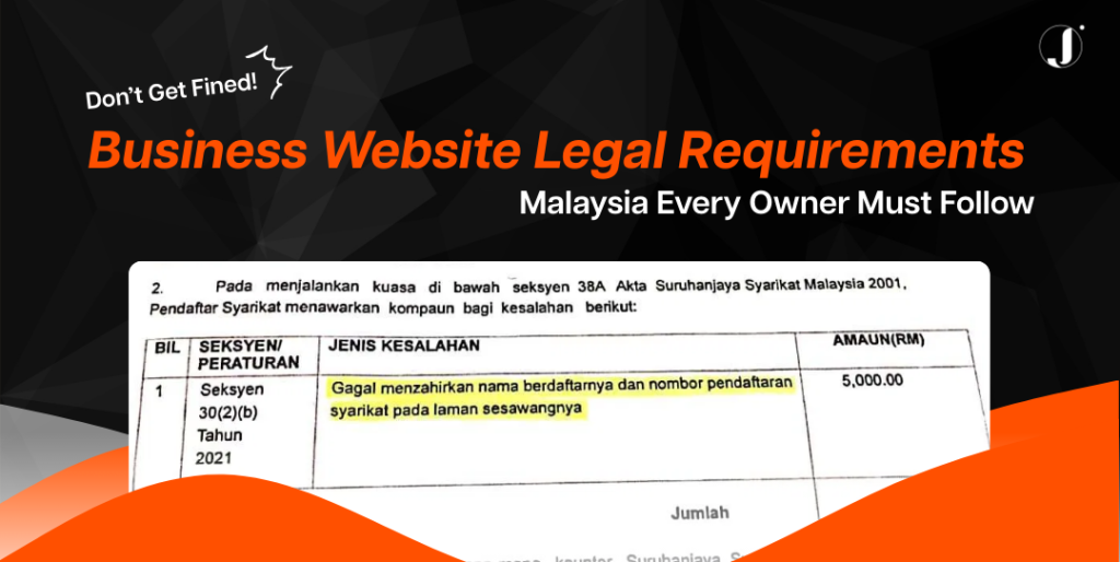 Don’t Get Fined: Business Website Legal Requirements Malaysia Every ...